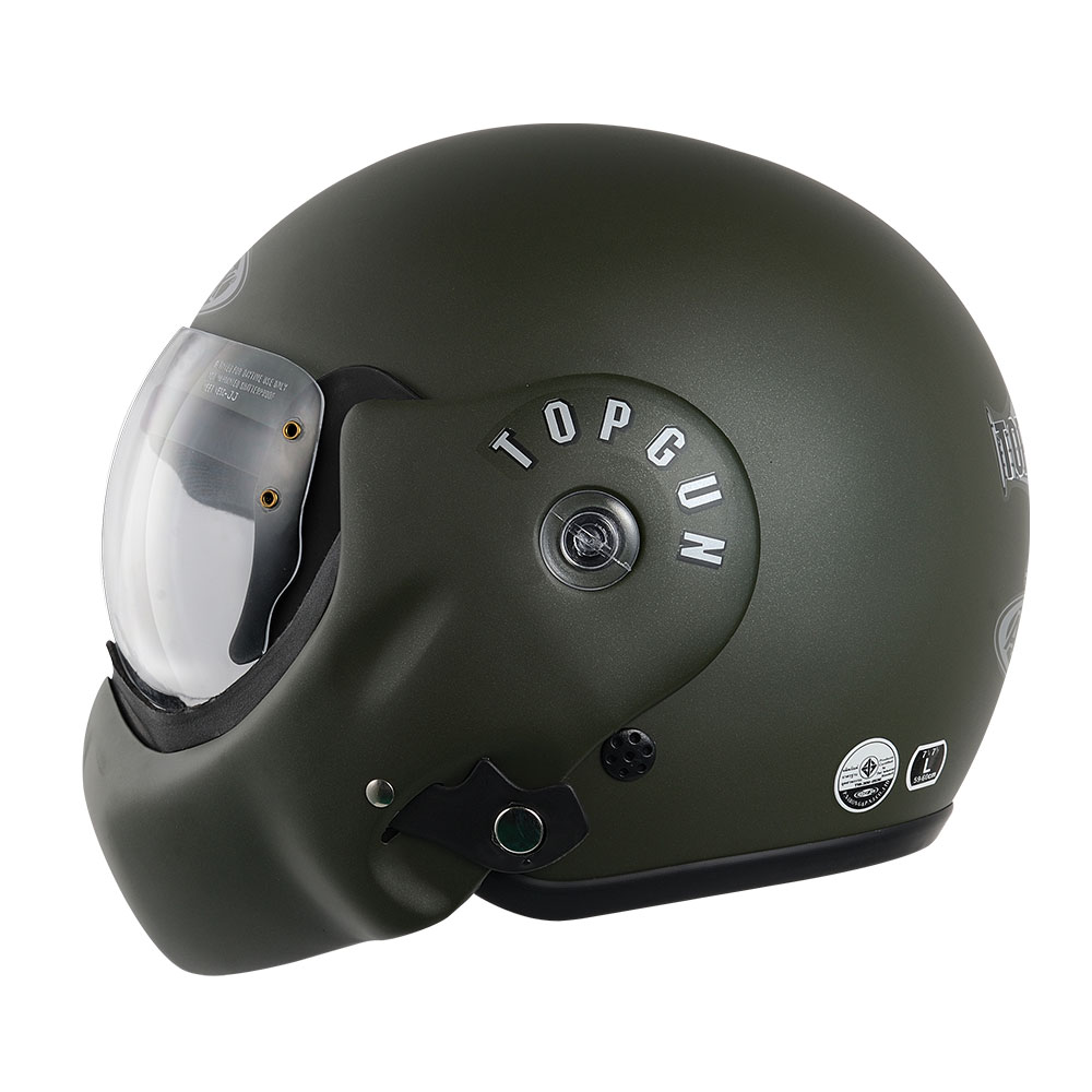 Topgun-Green – AvexHelmet